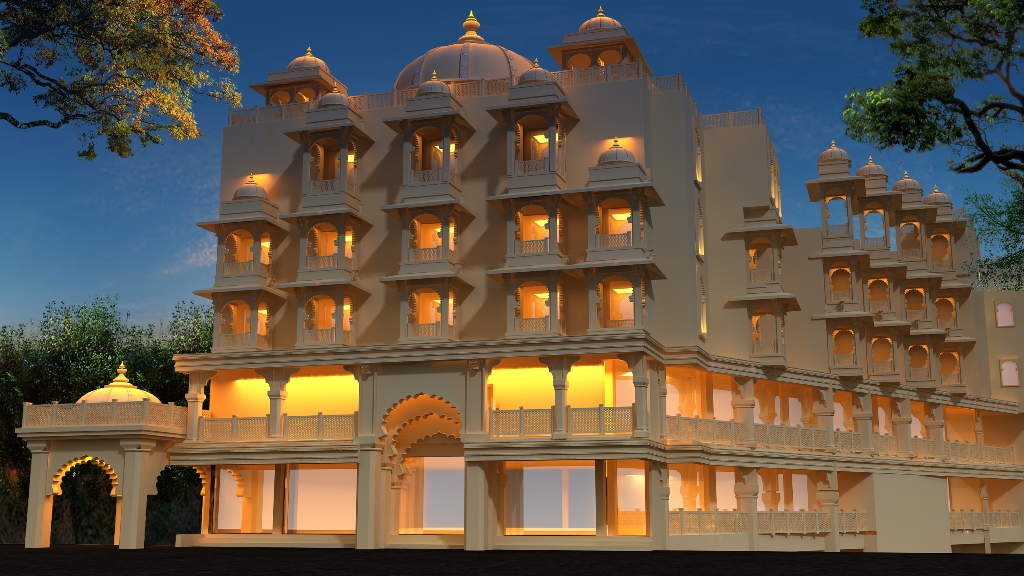 Ramvilas Hotel – Best Architecture Interior & Landscape Solution in Udaipur